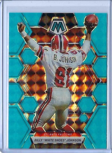 2023 Mosaic BILLY "White Shoes" JOHNSON Blue Fluorescent 14/15 #11 A390 | eBay