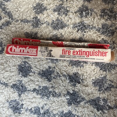 Chimfex Chimney Fire Suppressant Extinguisher for Wood Burning Stove ...