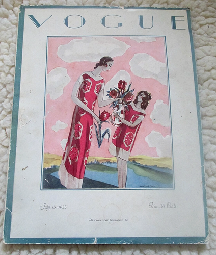 Vintage July 15 1925 issue VOGUE Fashion Magazine Platt Cover Tallulah ...