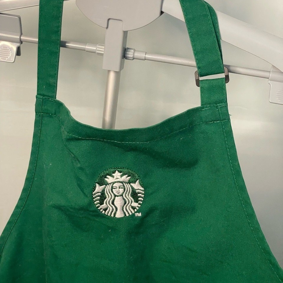 Starbucks Green Barista Apron | eBay UK