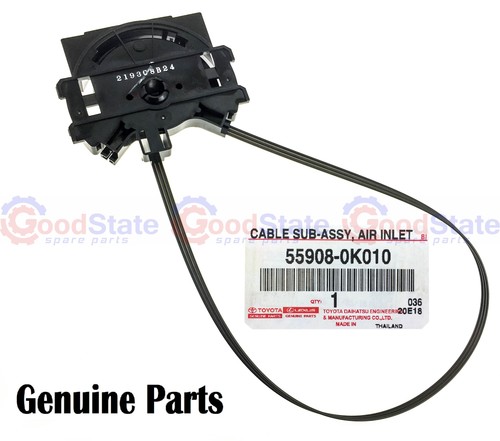 Genuine Toyota Fortuner KUN60 KUN51 KUN50 Dash Heater Air Inlet Control ...