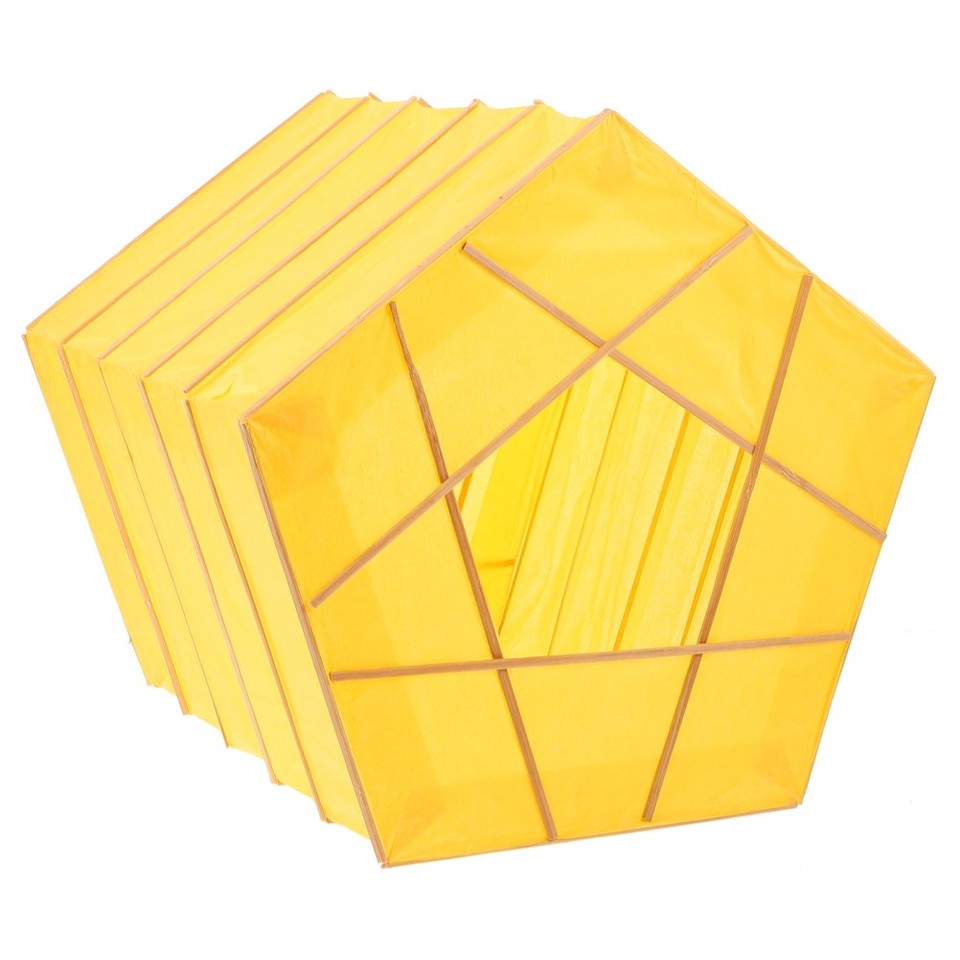 Paper Lamp Cover Shade Large Square Shades Ceiling Folderable Desk | eBay