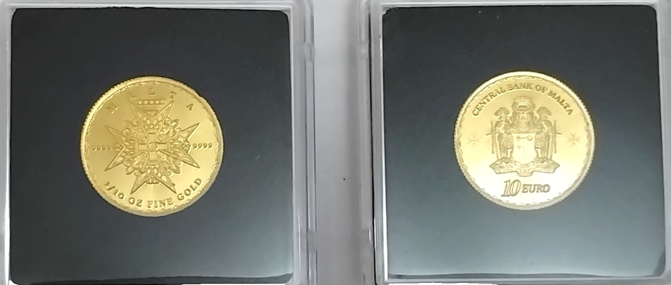 2025 Malta 1/10 oz Maltese Cross Gold Coin .9999 Fine Gold | eBay