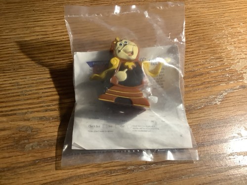 1991 Burger Kings Kids Club Beauty and the Beast “Cogsworth Clock ...