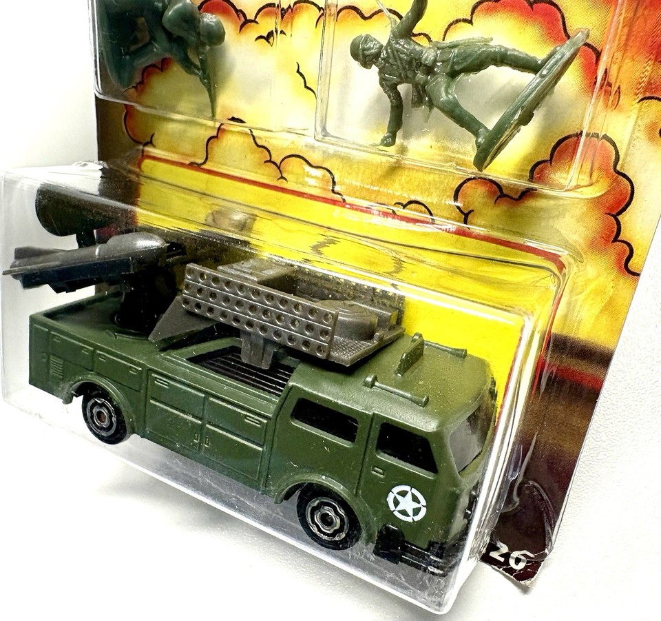 Sealed in Package! Army Rocket Truck - Majorette 1:64 - Military ...