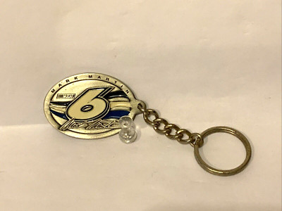 Mark Martin #6 Fine Pewter Key Chain NOS 2001 Roush Racing | eBay
