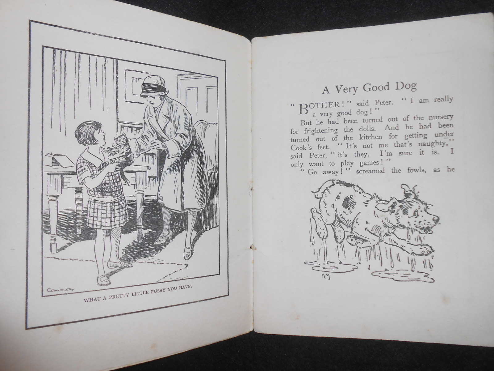 Peter Piper's Animal Chums - Vintage Illustrated Children's Book c1930s ...