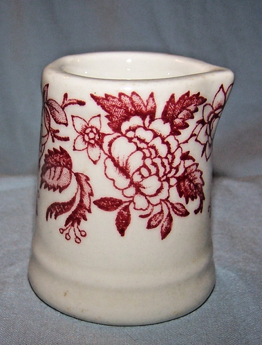 Vintage Jackson China Restaurant Ware Vitrified Floral Creamer-Fall ...