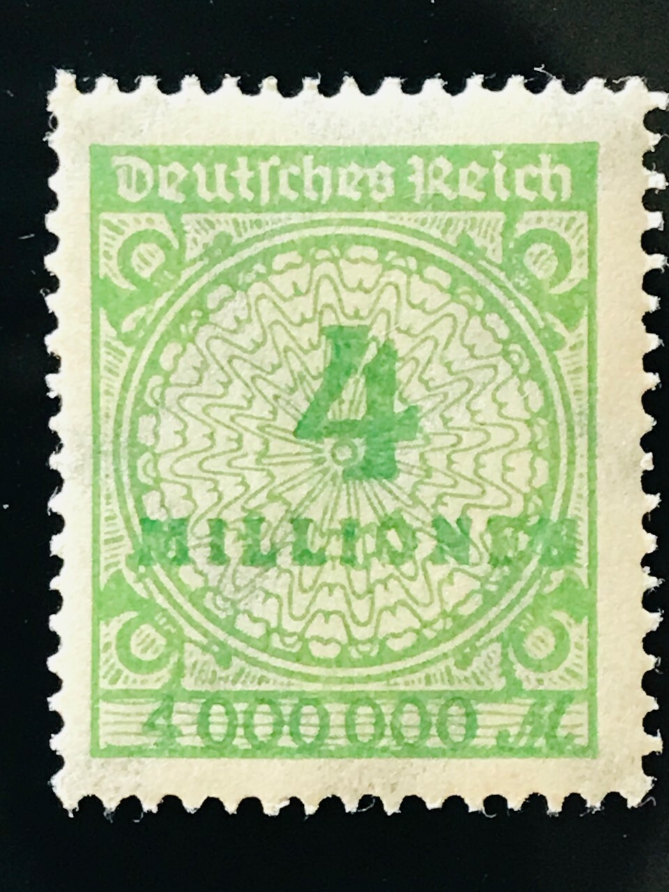 Germany - 1923 Deutsches Reich 4 Millionen mark - German Empire Weimar ...