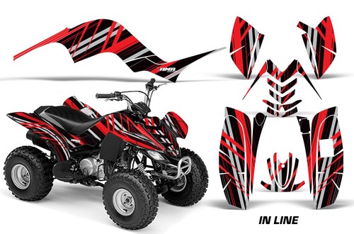 ATV Graphics Decals Stickers For Yamaha Raptor 80 02-08 Inline R K | eBay