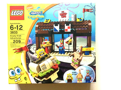 Lego #3833 Krusty Krab Adventures -New in box/Hard to find | eBay
