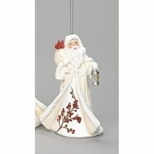 Santa w/Cardinals Ornaments | eBay
