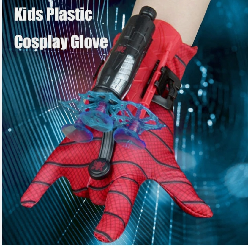 Spider Man Glove Cosplay Launcher Spider String web Shooter Toys for ...