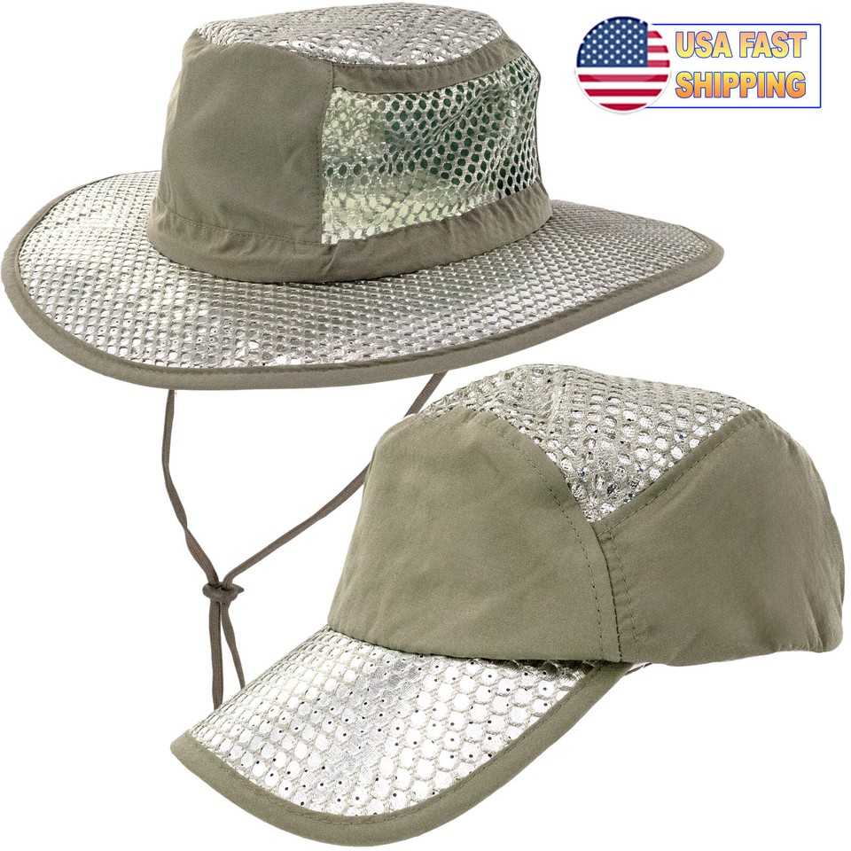 Cooling Sunscreen Hat Hydro Evaporative UV Protection SPF Reflective ...