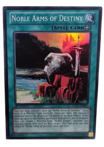 Yugioh Card - Noble Arms of Destiny LTGY-EN087 Super Rare 1st Edition ...