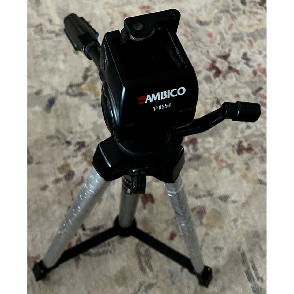 Ambico V-0554 Camera Tripod With Head 48 Inch Tripod with Quick Release ...