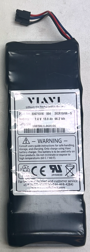 VIAVI JDSU BATTERY PACK FOR ONX-620 ONX-630 22071316 ONX-CATV-BATT ...
