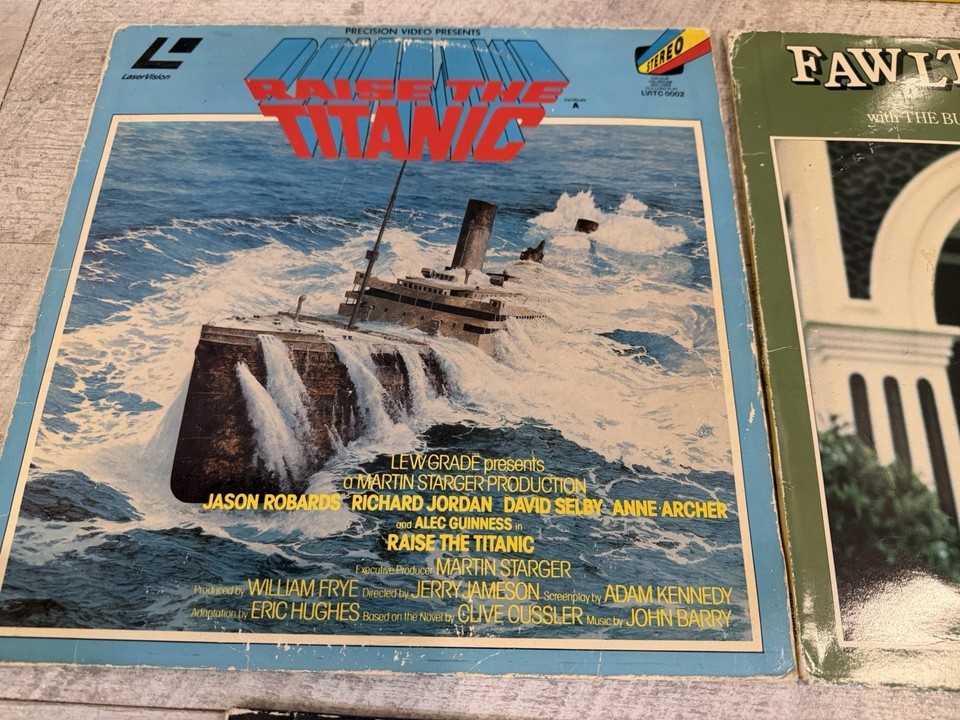 8 X PAL Laserdisc Lot Various Genre Turkey Shoot Vanishing - Laser Rot ...