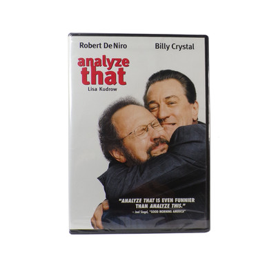 "ANALYZE THAT (2002)" DVD (2010) starring Billy Crystal and Robert De Niro | eBay