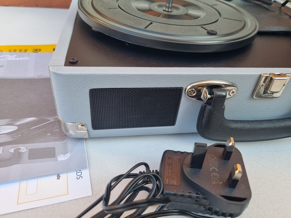 NEW, Bush Classic Turntable Retro Portable Case Record Amplifier Player ...