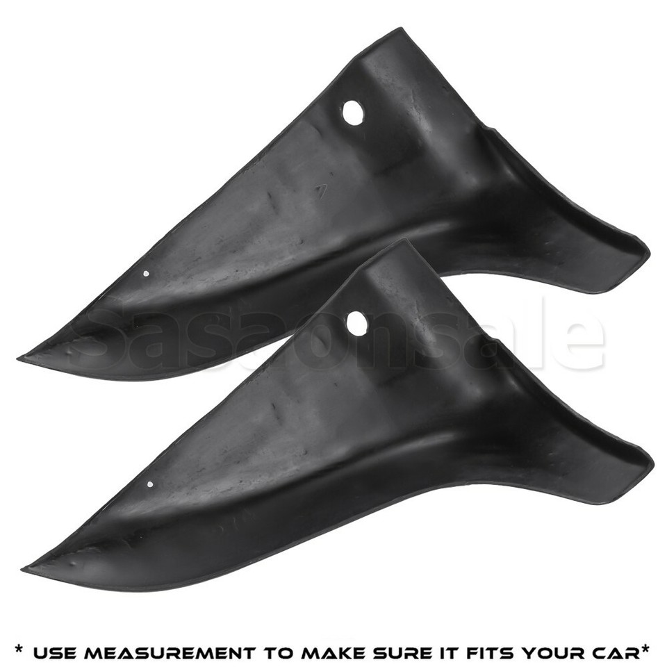 [SASA] Fit for 03-09 Nissan 350Z Z33 JDM PU Rear Bumper Lip Splash Mud ...