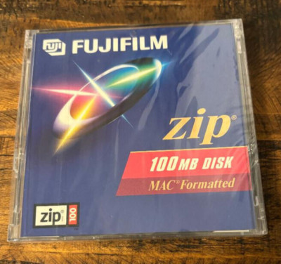 Fujifilm 100MB Mac Formatted Zip Disk – Sealed New | eBay