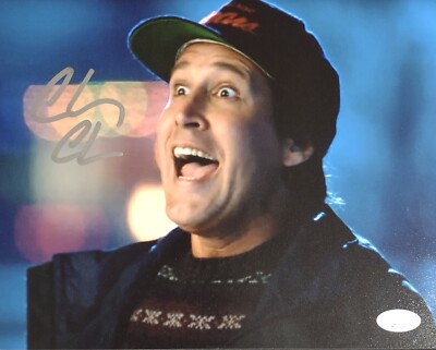 Chevy Chase Clark Griswold Christmas Vacation Signed 8x10 Photo JSA COA ...