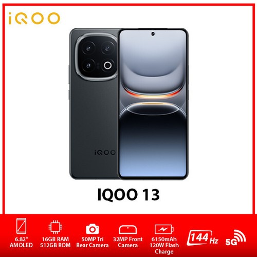 iQOO 13 5G Dual SIM Octa Core Unlocked Android Mobile Phone – Alpha ...