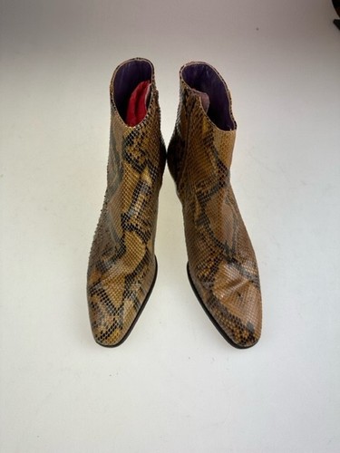 Woman Carmina Shoemaker Python boots Size UK 4,5 Lluc60 1496 Camel Python | eBay