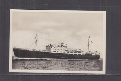 ICELAND " MS GULLFOSS " ICELAND STEAMSHIP Co., c1955 ppc., unused. | eBay