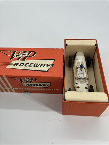 60's VIP Raceways Ferrari F-1 Slot Car in box | eBay