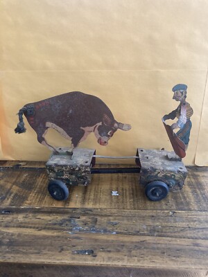 Antique Wind-Up Toy Ferdinand The Bull and Matador | eBay