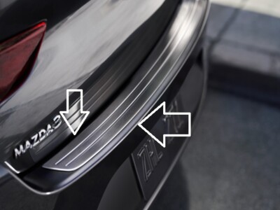 2019-2025 Mazda 3 Rear Bumper Guard - Sedan BCKAV4080A | eBay