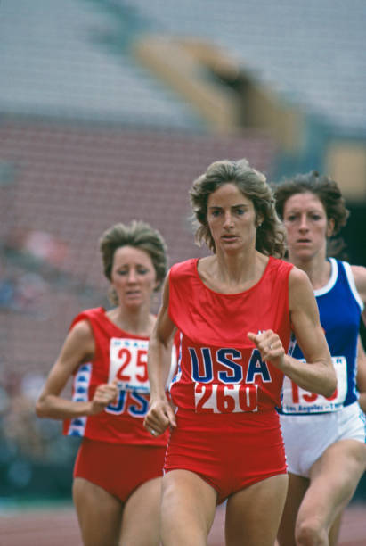 Olympics American Distance Runner Maggie Keyes Kraft 1983 Old Sports ...