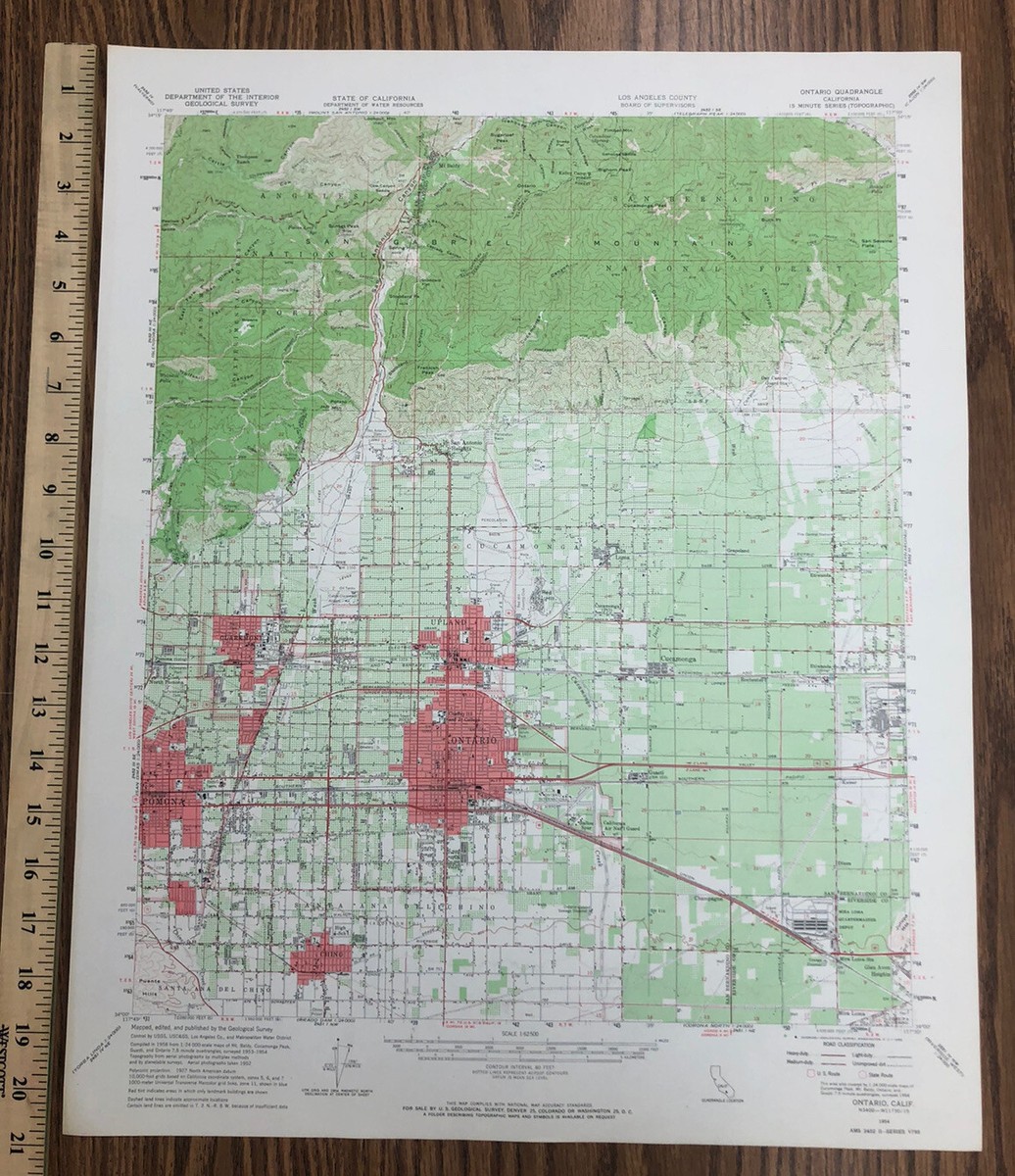 Usgs California Map