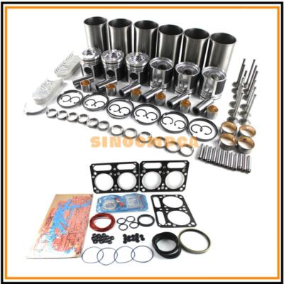 NH220 NH-220 New Engine Overhaul Rebuild Kit for Komatsu Dozer 6620-31 ...