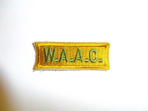 a0114 WWII US Army WAC Enlisted Woman's Sleeve Patch A5B1 | eBay