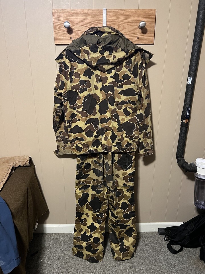 Vintage Columbia Gortex Duck Camo Thinsulate Jacket Pants Gloves Set ...