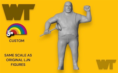 TL HOPPER WWF LJN *Full Scale* CUSTOM Unpainted WWE WCW *READ* | eBay