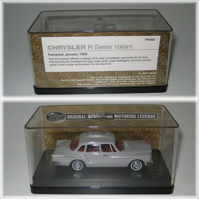 Valiant Chrysler R Series Grey TRAX TR35E 1:43 Scale Diecast Model Car ...