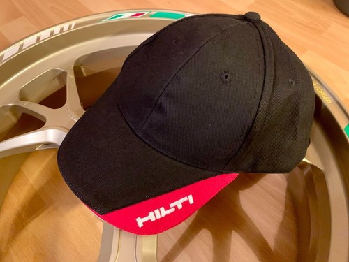 HILTI *ORIGINAL*Baseballcap Basecap Kappe Mütze Cap Hut in rot schwarz ...