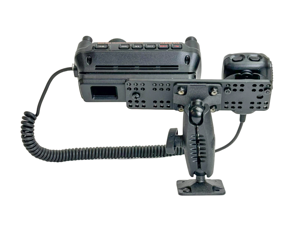 Yaesu FTM-500 FTM-400 FTM-300 FTM-200 FT-891 Desk Drill Base Mount and ...