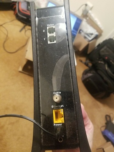 Spectrum E31U2V1 Internet Modem D3.1 eMTA with Cable Pack 2x Coax ...