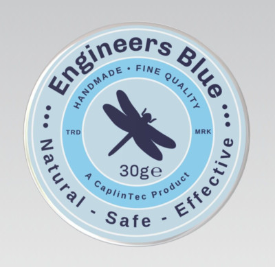 ENGINEERS MARKING BLUE. CaplinTec. 30g Tin. Natural Product. Non Toxic ...