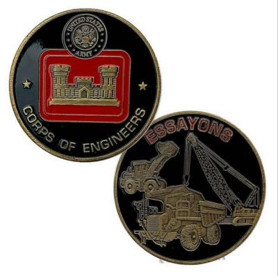 US Military ARMY CORPS OF ENGINEERS USACE ESSAYONS CHALLENGE COIN | eBay