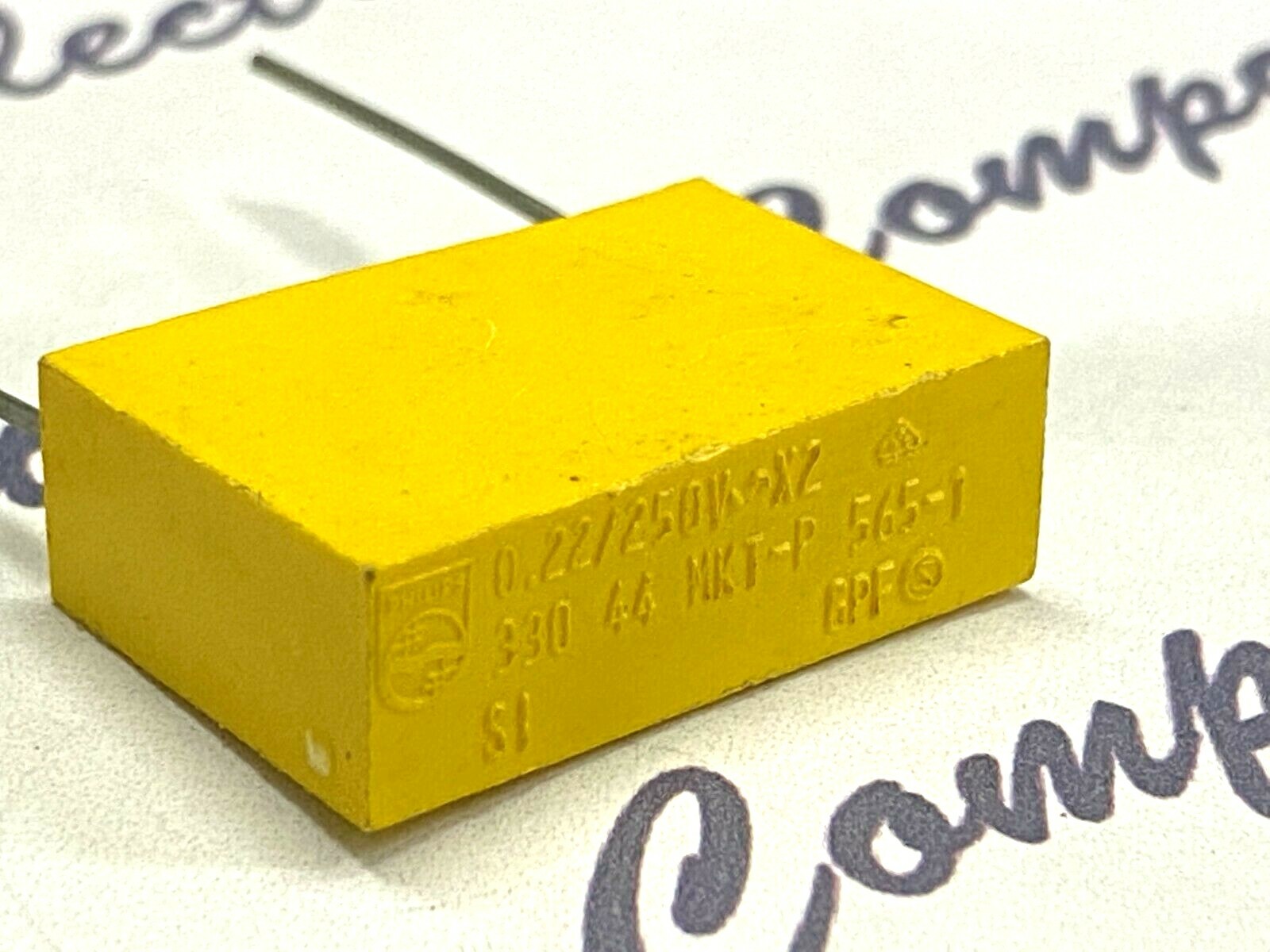 10pcs - PHILIPS MKT330 0.22uF (0.22µF 220nF) 250Vac 20% P:22.5mm X2 ...