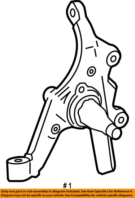 MERCEDES Mercedes-Benz OEM 14-15 E400 Front-steering Knuckle Spindle ...