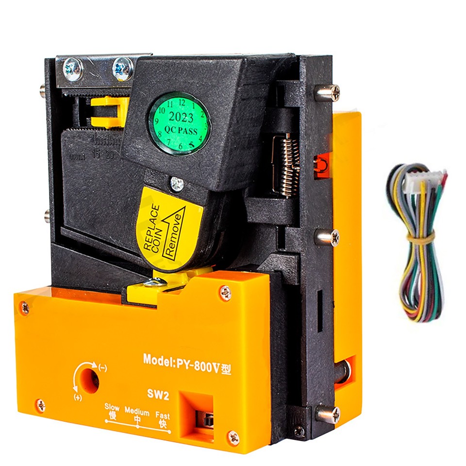 PY-800 CPU Top Entry CPU Coin Acceptor Coin Selector Mech For Vending ...