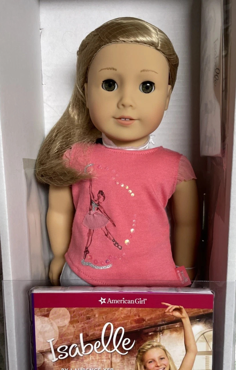 American Girl 18" Doll Year 2014 Isabelle Dancer Retired NEW SHIPS ...