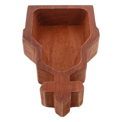Church Shaped Wooden Fruit Bowl Charcuterie Serving Platters Christian ...